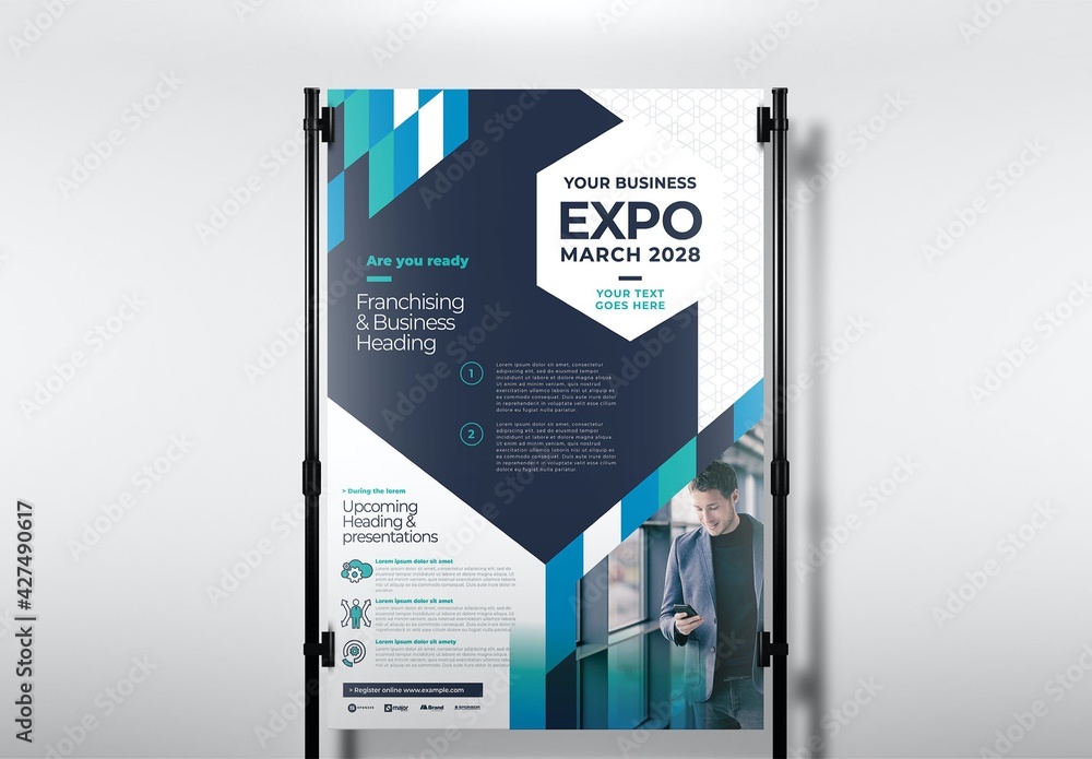 Modern Corporate Poster Flyer for Business Expo Seminar Conference ...