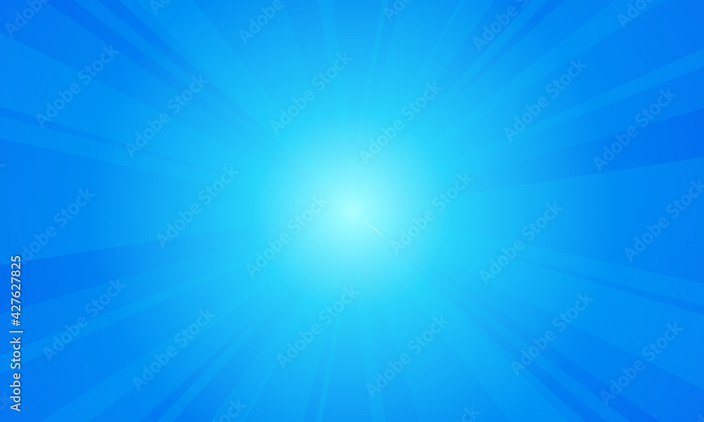 blue sunrays graphic design vector background. Stock Vector | Adobe Stock