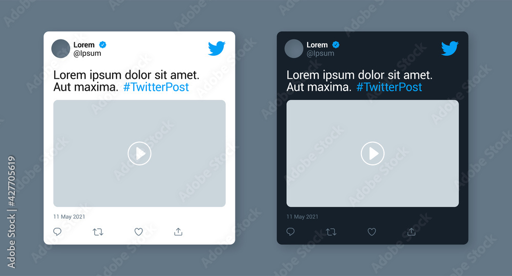 Twitter Background Template