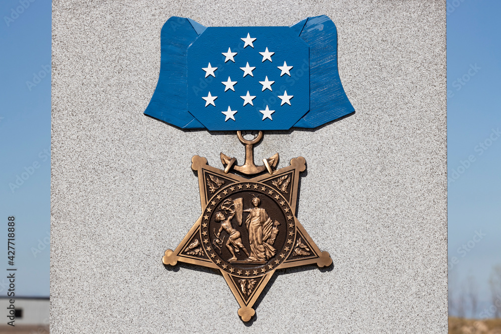 Foto de Medal of Honor of the United States Navy. The Medal of Honor is ...