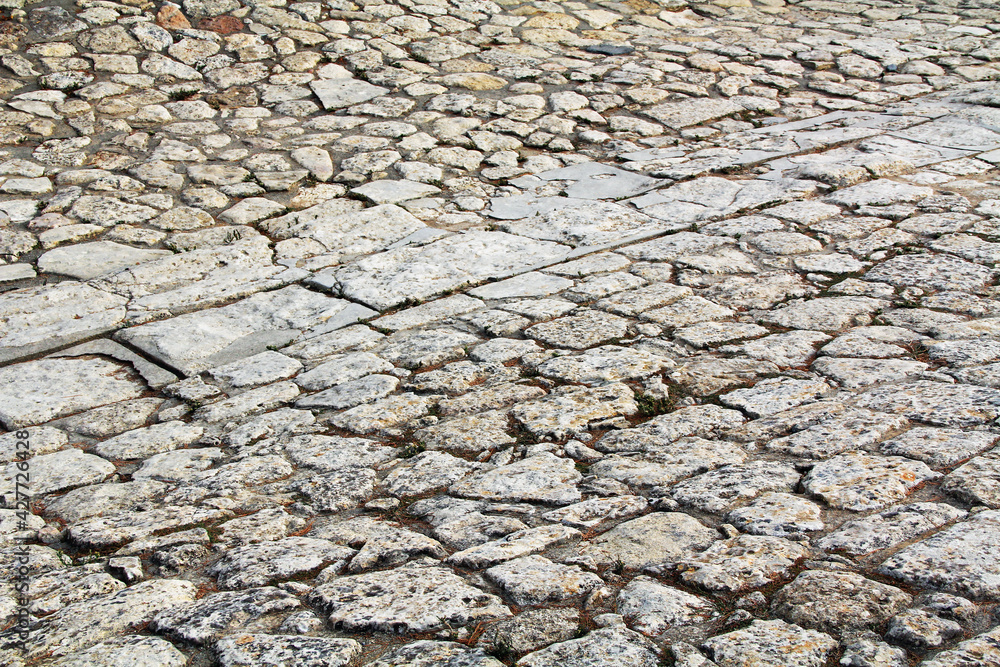 Stone background texture of the floor of the theater of The Palace of ...
