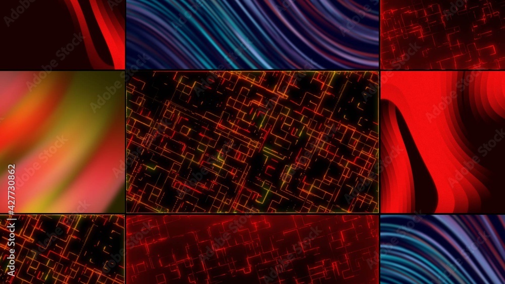Colorful Line Background Stock Template | Adobe Stock
