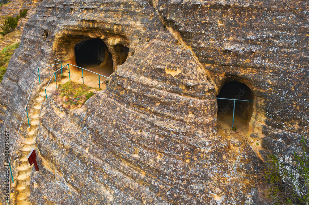 Stone hole side is a 30 million years old nature formation place which ...