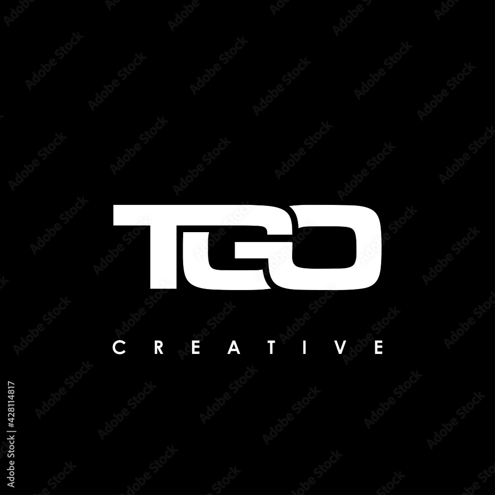 Vetor de TGO Letter Initial Logo Design Template Vector Illustration do ...