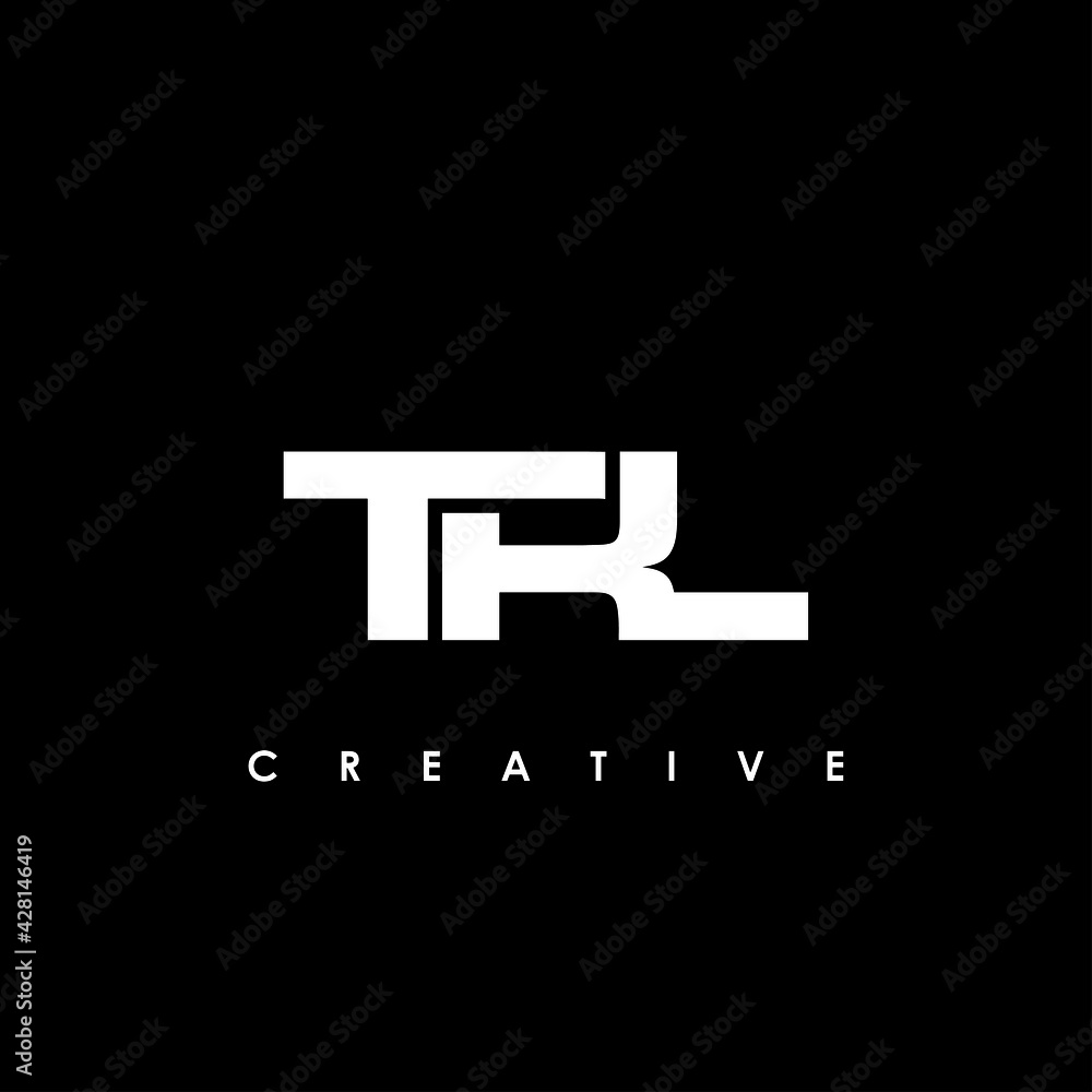 TRL Letter Initial Logo Design Template Vector Illustration Stock ...
