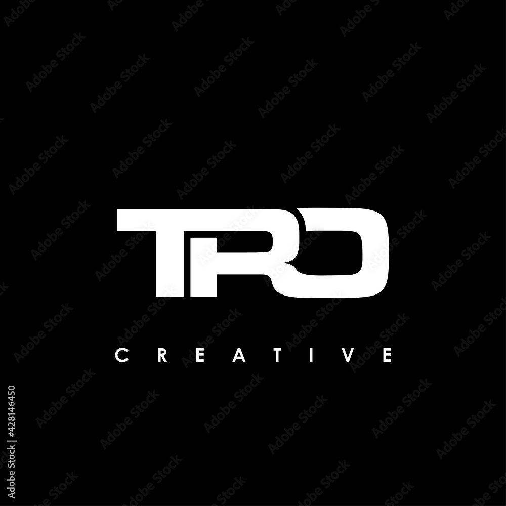TRO Letter Initial Logo Design Template Vector Illustration Stock ...