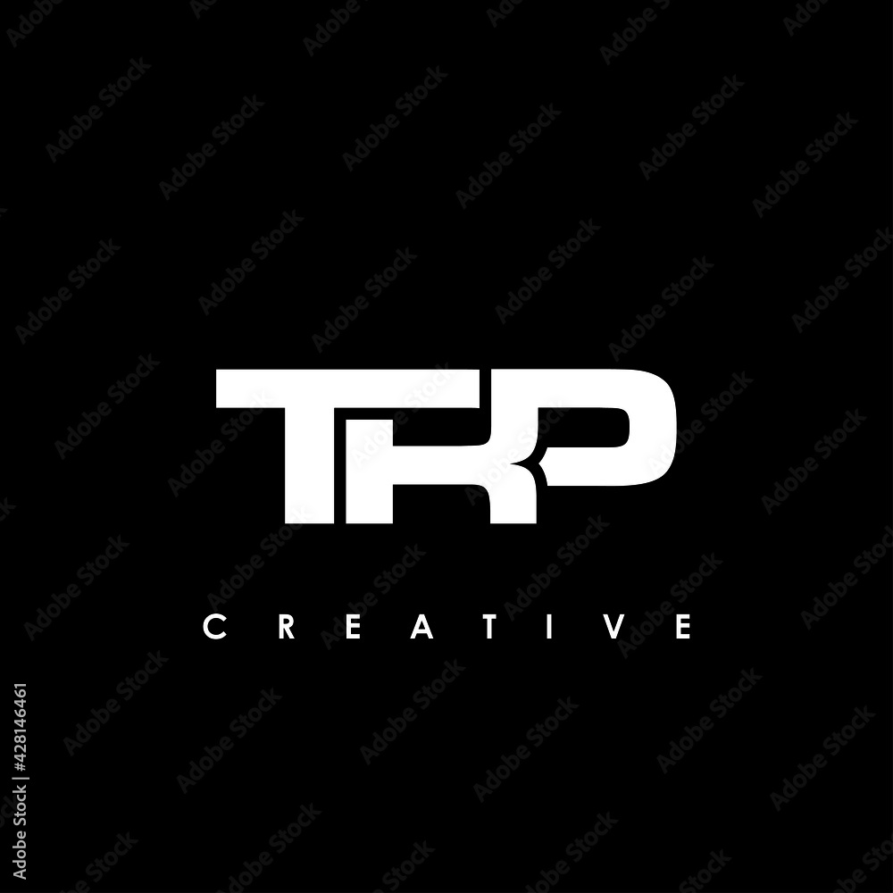 TRP Letter Initial Logo Design Template Vector Illustration Stock ...