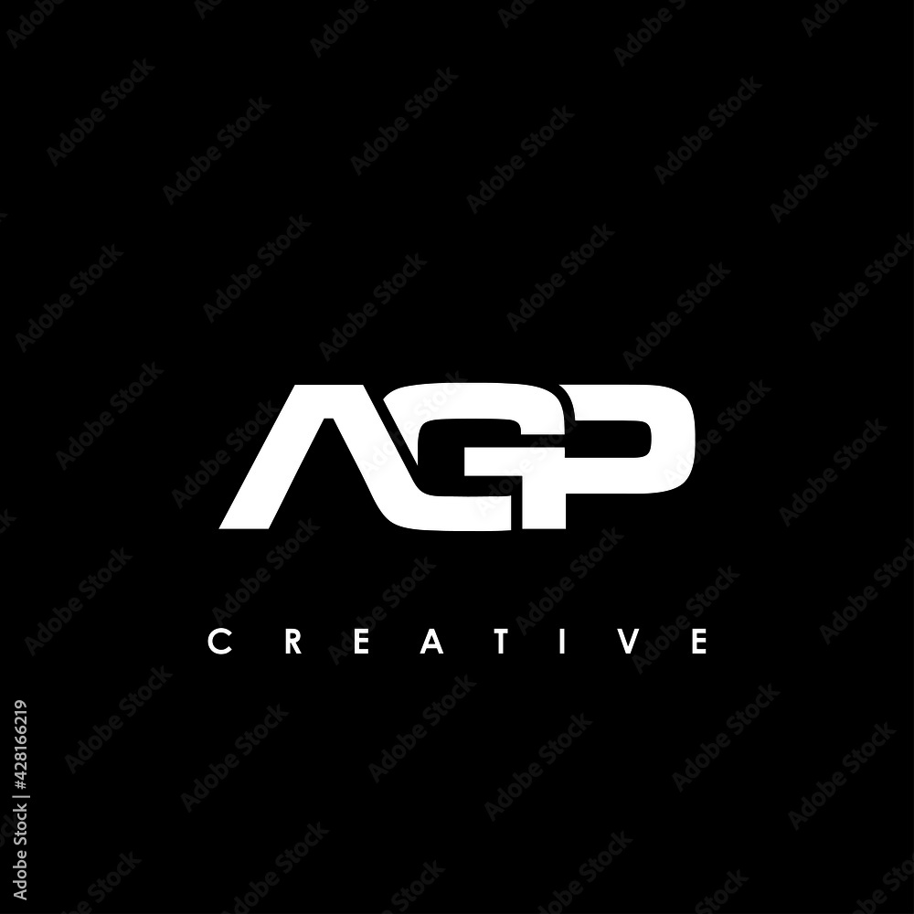 AGP Letter Initial Logo Design Template Vector Illustration Stock ...