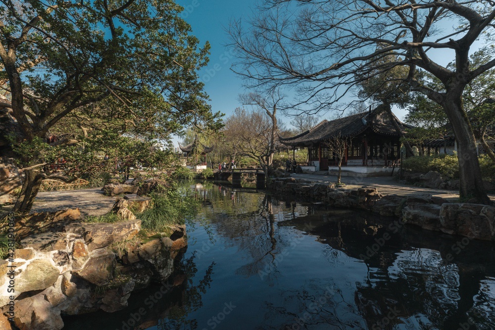 Architecture, buildings and landscapes of Suzhou Humble Administrator's ...