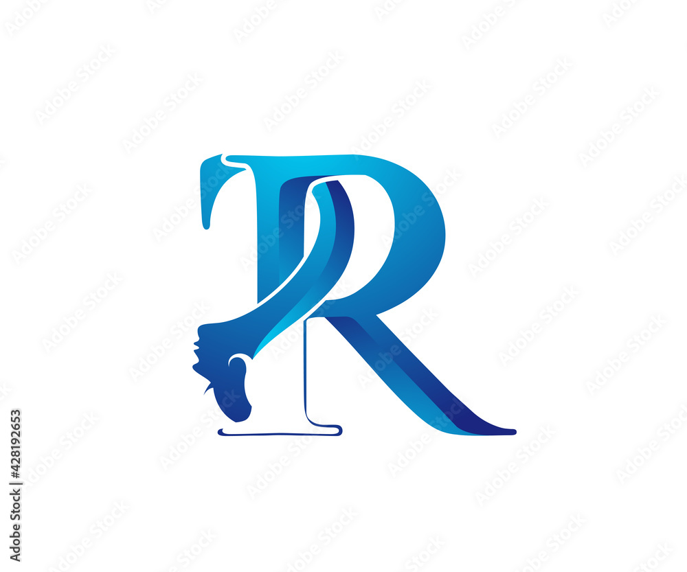 beauty letter r s icon logo design template Stock Vector | Adobe Stock