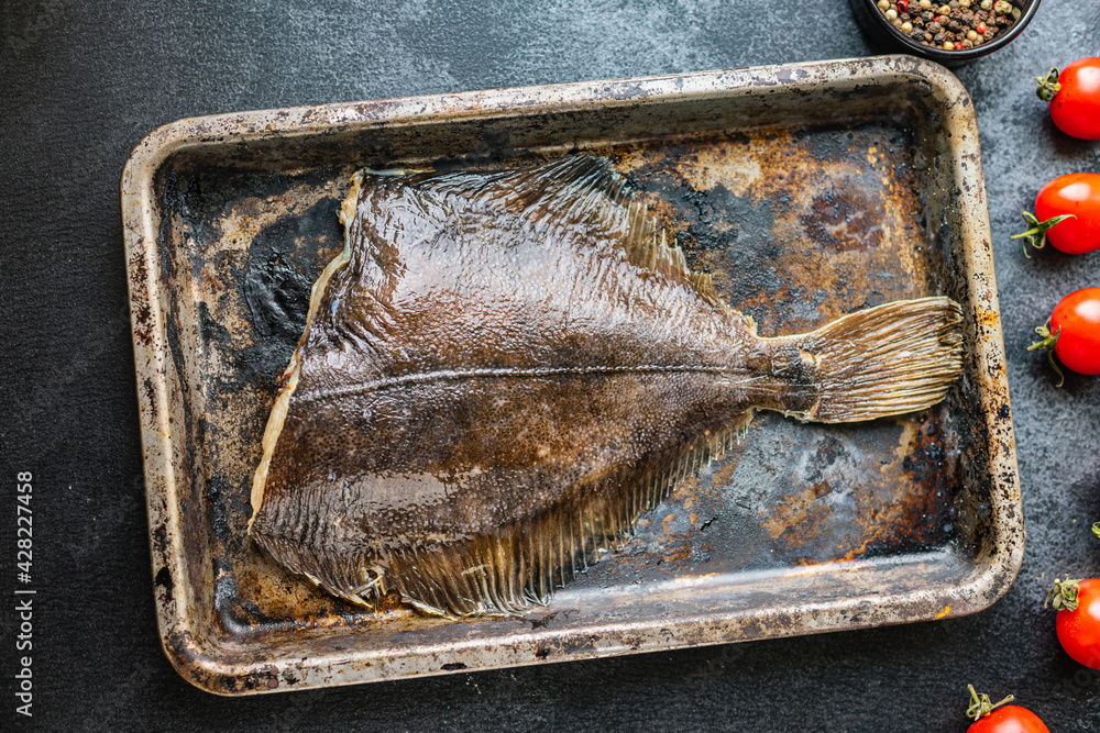 flounder fish raw seafood cooking snack meal pescetarian diet ...