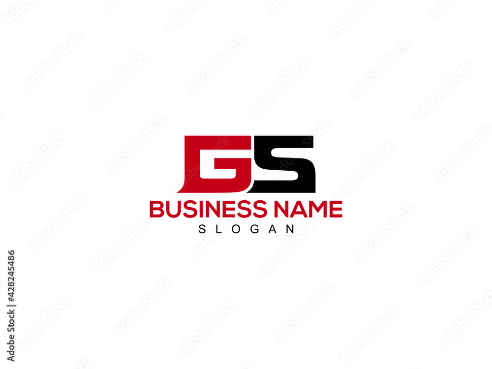 GS Letter Logo, gs logo icon vector for business Stock Vector | Adobe Stock
