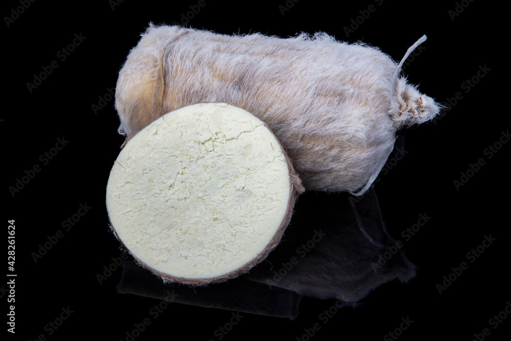Tulum cheese is a traditional Turkish goat's milk cheese ripened in a ...