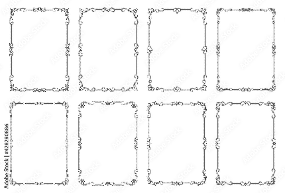 Vintage Rectangle Border