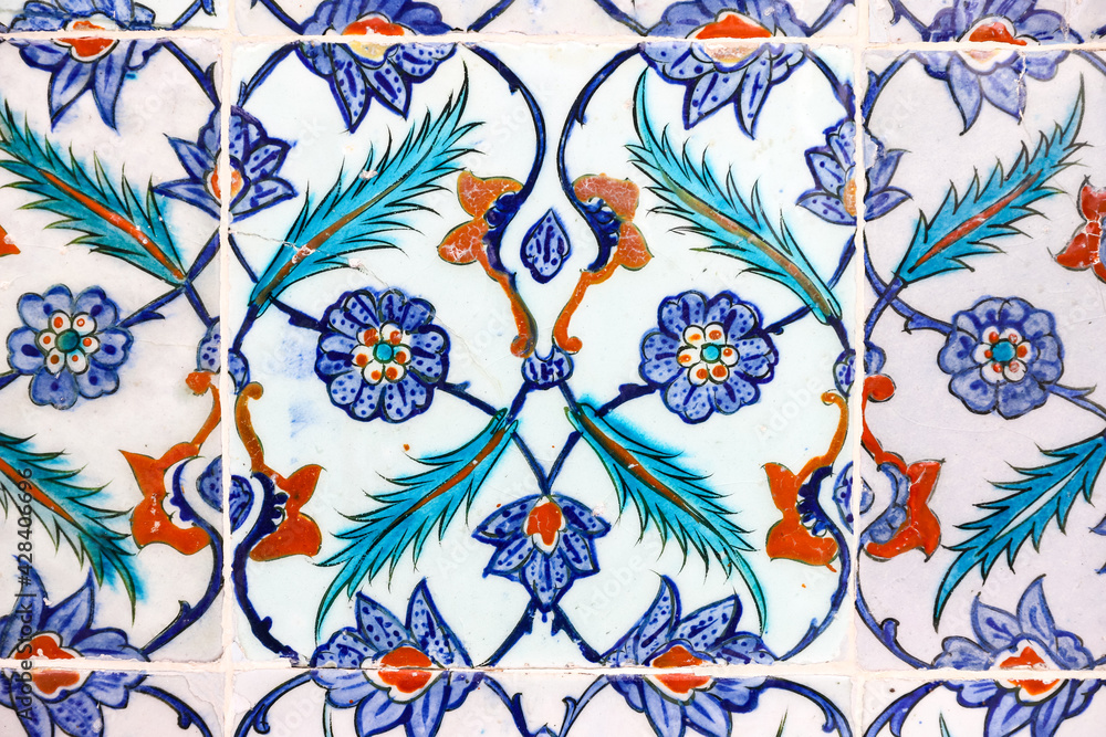 Poster Turkish Blue Tile – Wall Art | UkPosters