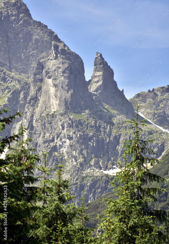 Mnich, Tatry Wysokie, TPN, Tatrzański Park Narodowy, Otoczenie ...