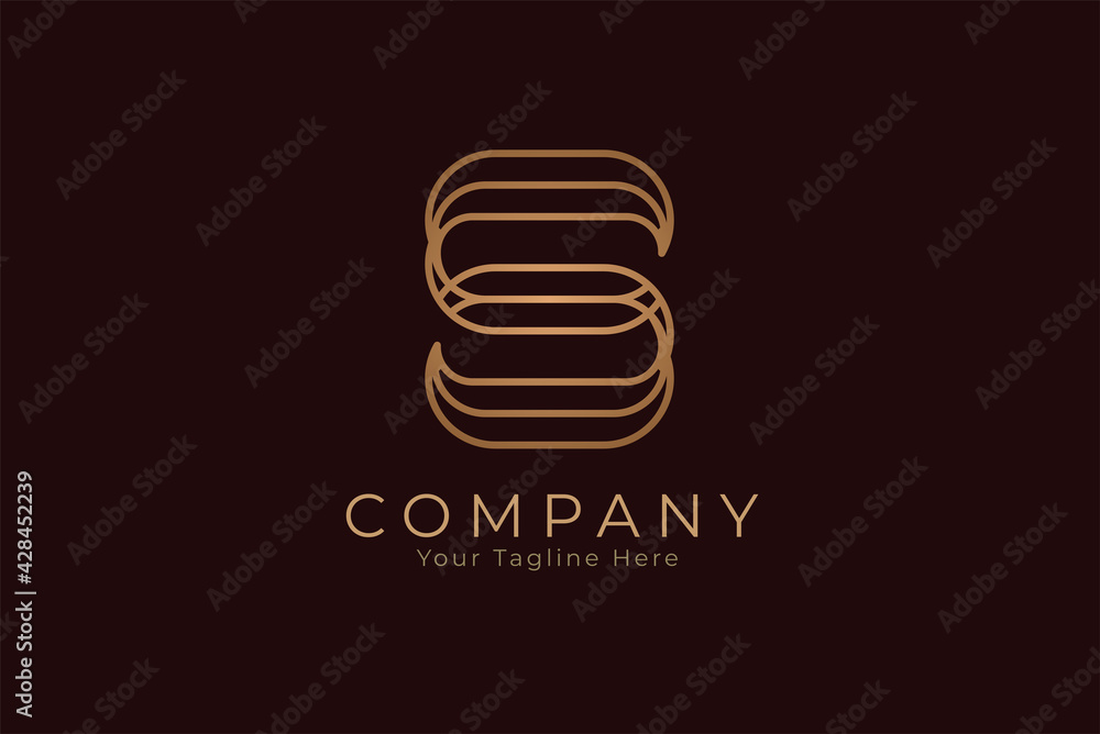 Initial S Logo, stylish and elegant monogram S logo, perfect for ...