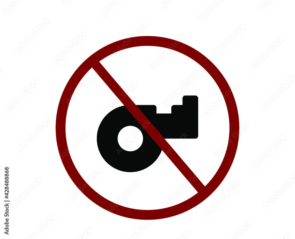 No whistle vector icon. Editable stroke. Linear style sign for use on ...
