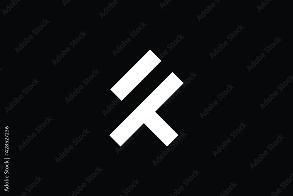 Creative Innovative Initial XF logo and FX logo. XF Letter Minimal ...