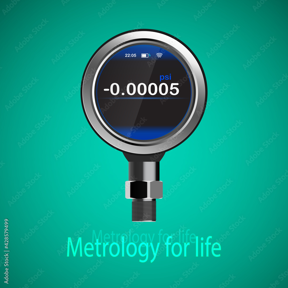 Digital pressure gauge. High measurement accuracy. Metrology for life ...