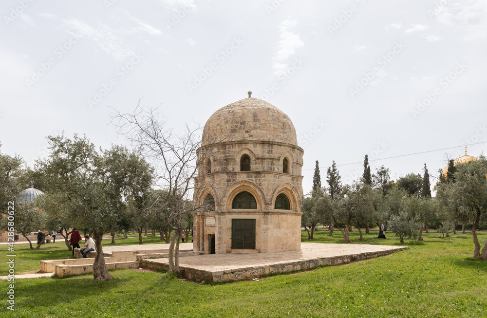 The King Solomon Memorial - Dome of Solomon on the Temple Mount in the ...