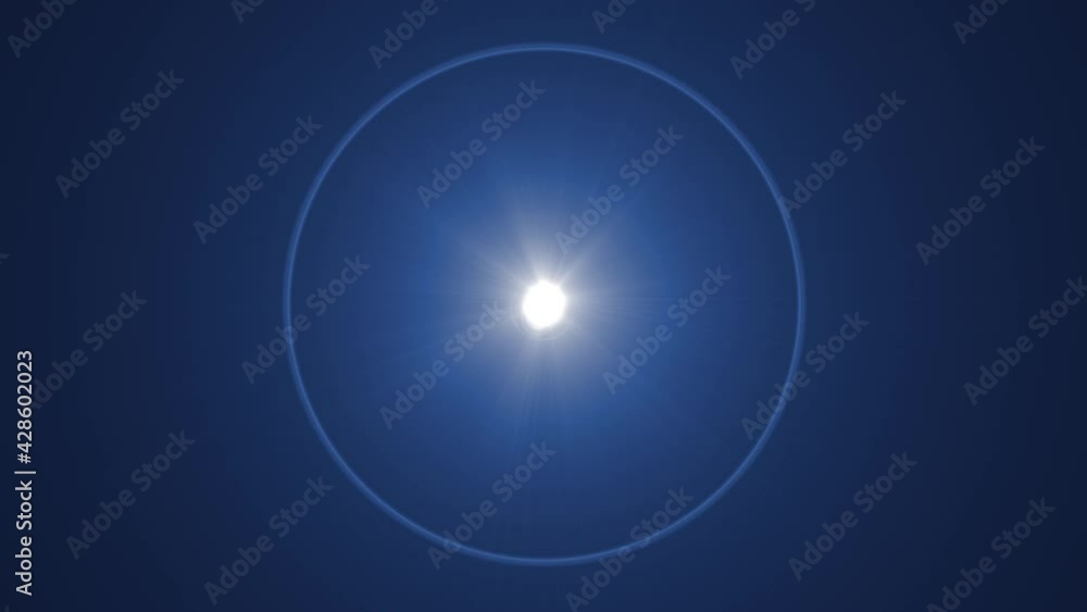Optical lens flare effect, 4K resolution, Very high quality and ...