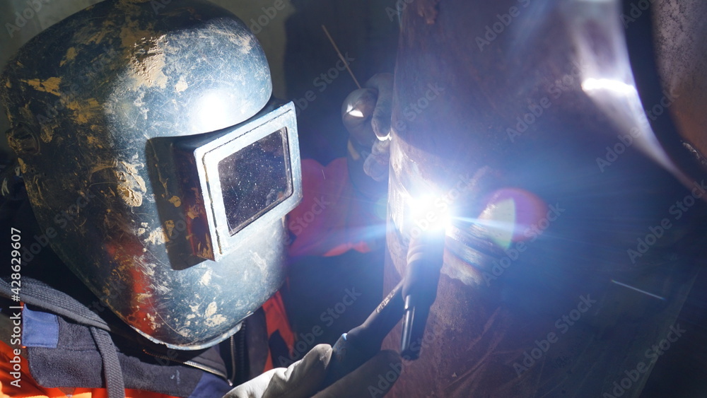 Welder, Welding, TIG Welder, Schweißer, Rohrschweißer, Pipe Welder ...