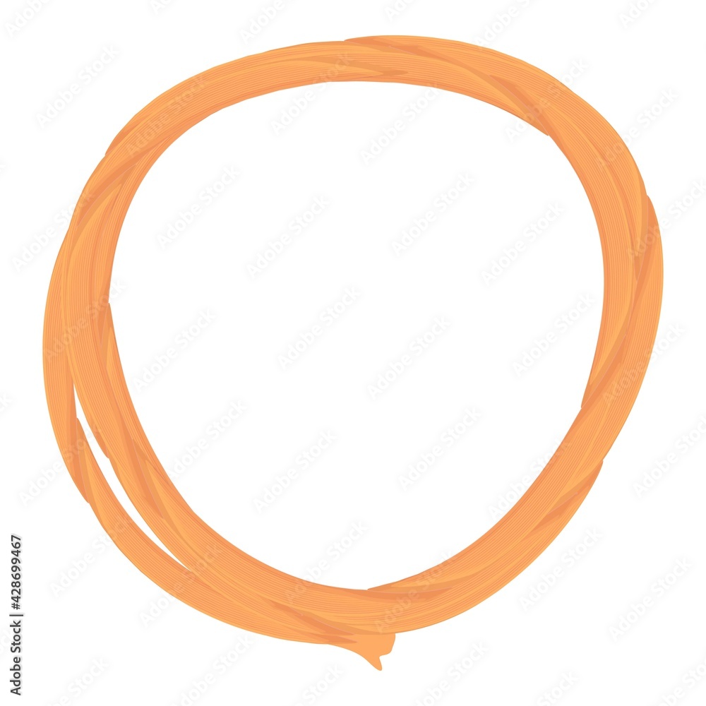 Scout lasso icon. Cartoon of Scout lasso vector icon for web design ...