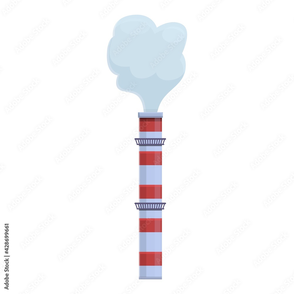 Factory Smokestack Cartoon