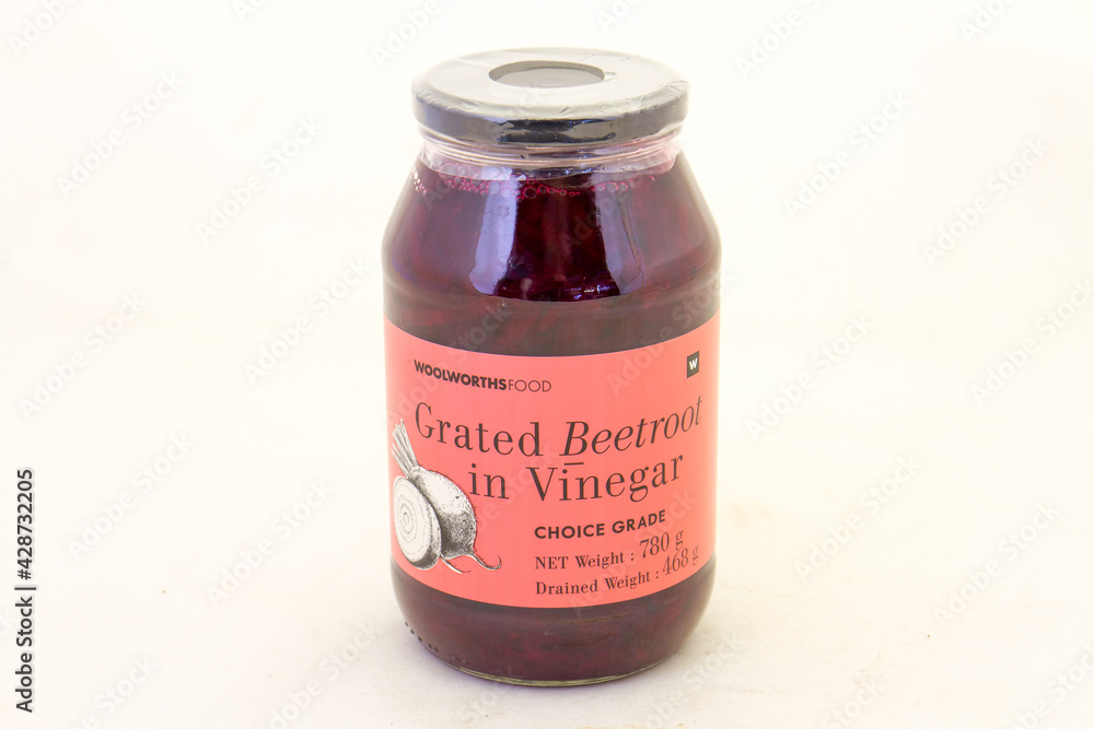 Johannesburg, South Africa - a bottle of Woolworths Food grated ...