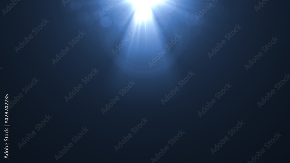 Optical lens flare effect, 4K resolution, Very high quality and ...