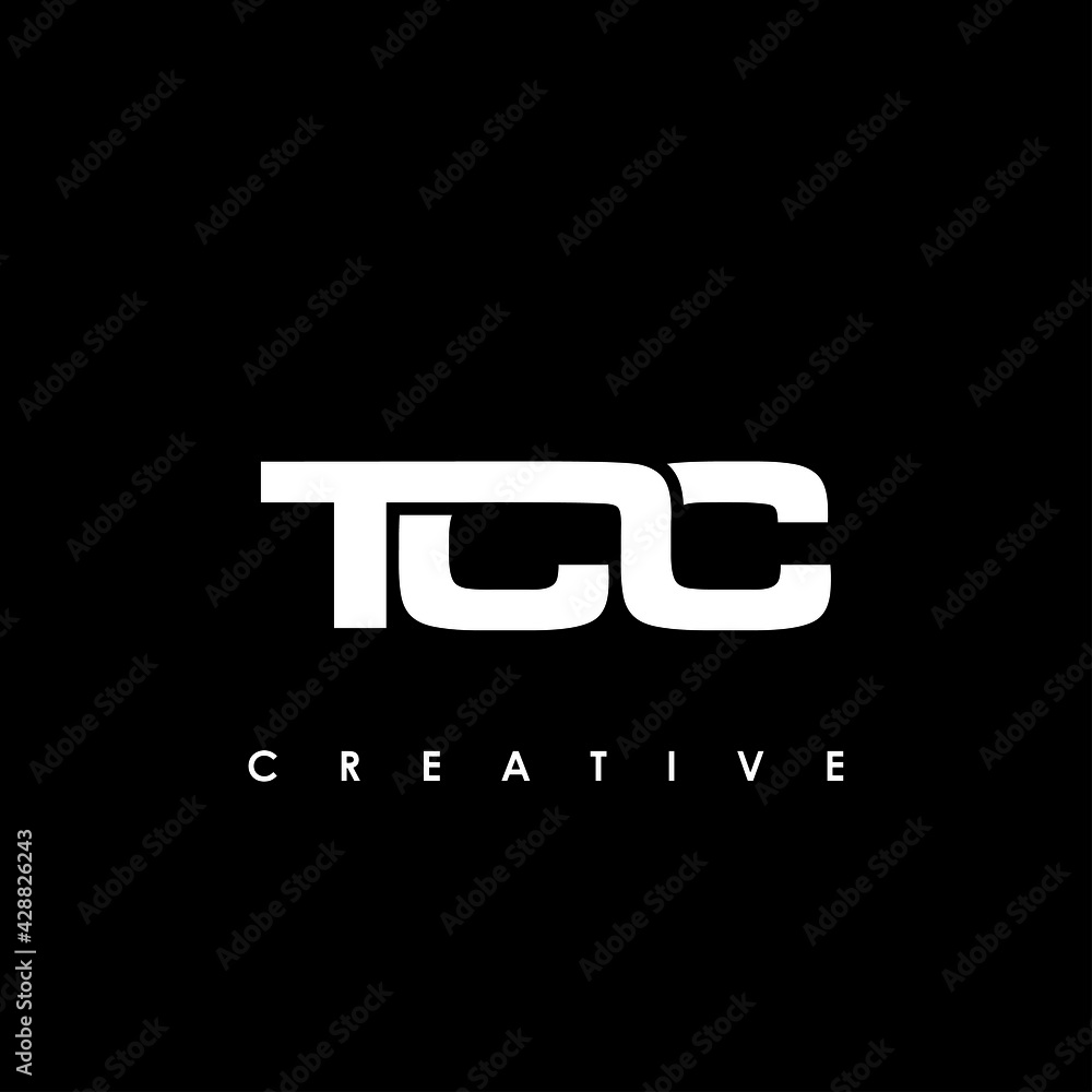 Vetor de TCC Letter Initial Logo Design Template Vector Illustration do ...