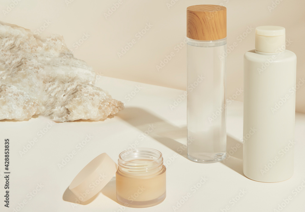 Set of Skin Care Package Mockup Design Stock Template | Adobe Stock