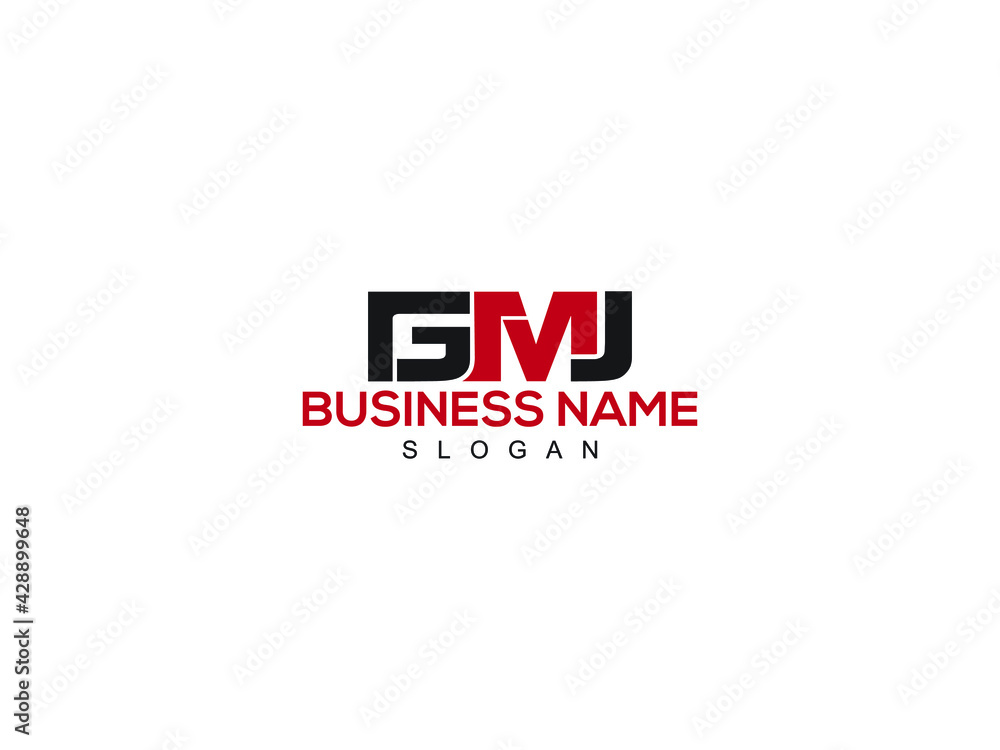 Letter GMJ Logo Icon design for You Stock Vector | Adobe Stock