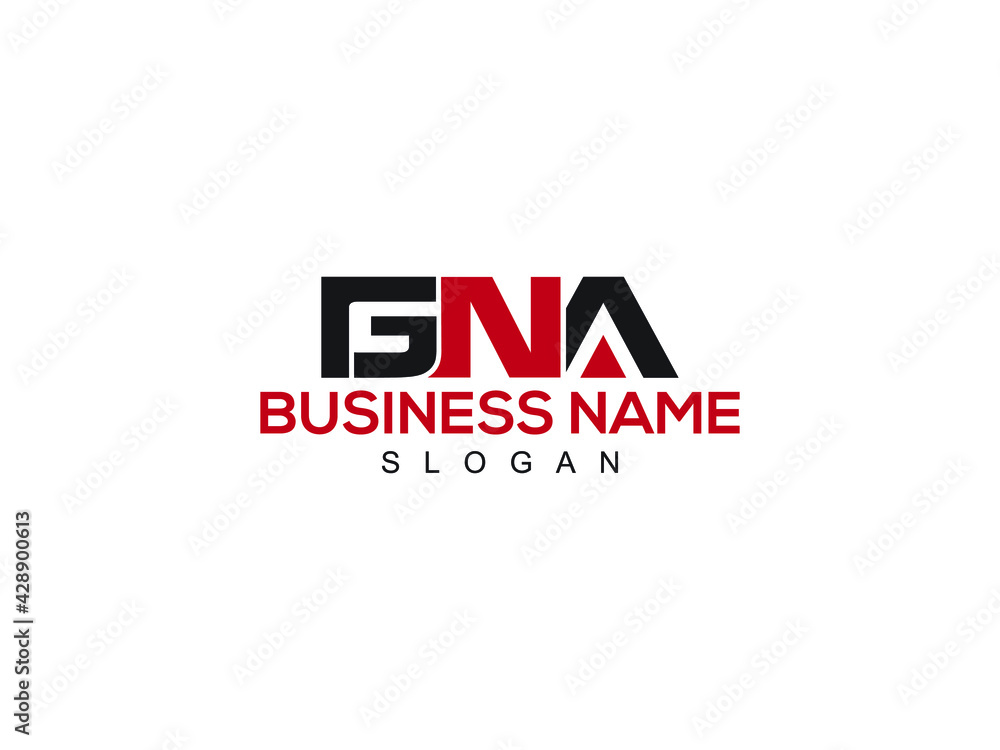 Letter GNA Logo Icon design for business Stock Vector | Adobe Stock