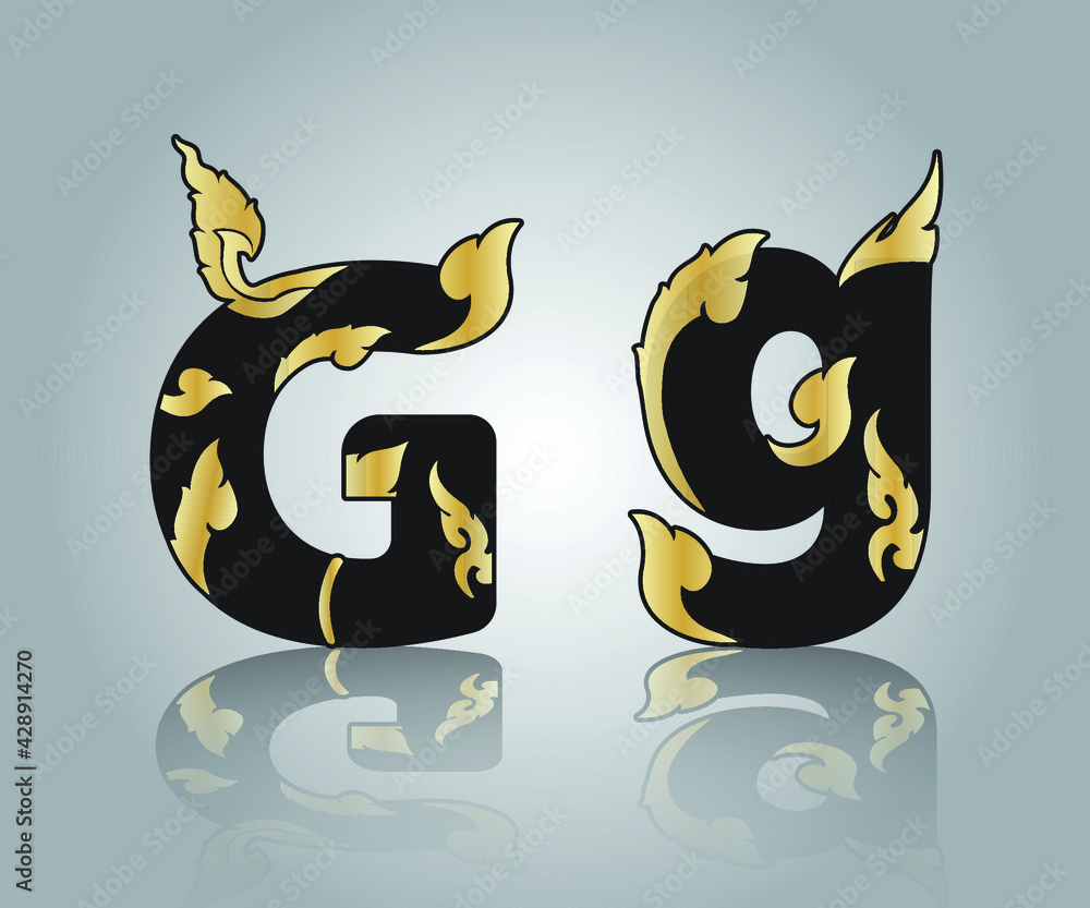 Letter G Design Tattoo