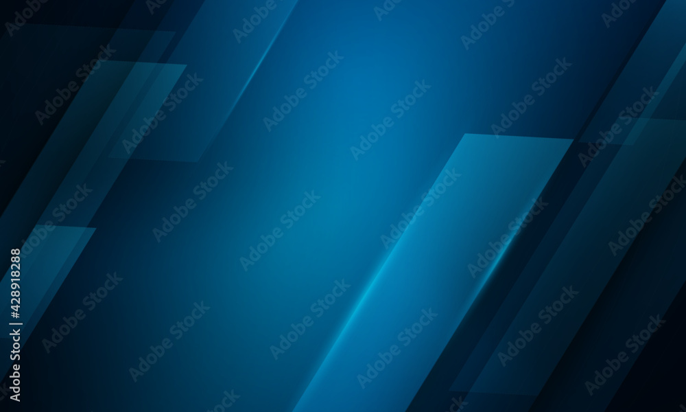 Abstract blue background poster with dynamic. technology network Vector ...