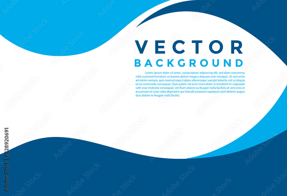 Blue background vector lighting effect graphic for text and message ...