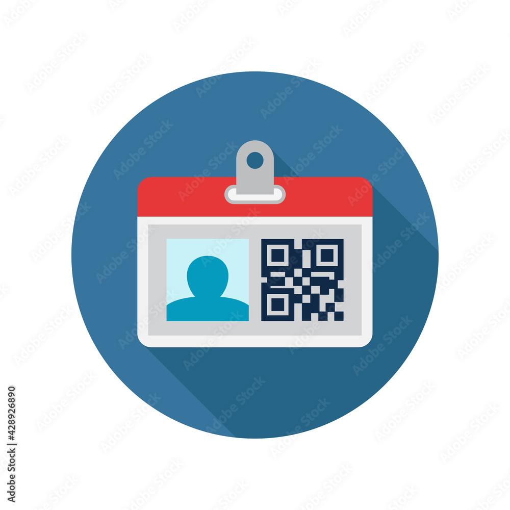 Name card icon Stock Vector | Adobe Stock