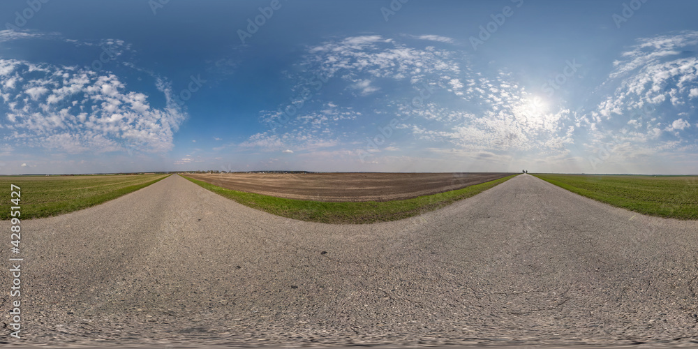 full seamless spherical hdri panorama 360 degrees angle view on old no ...
