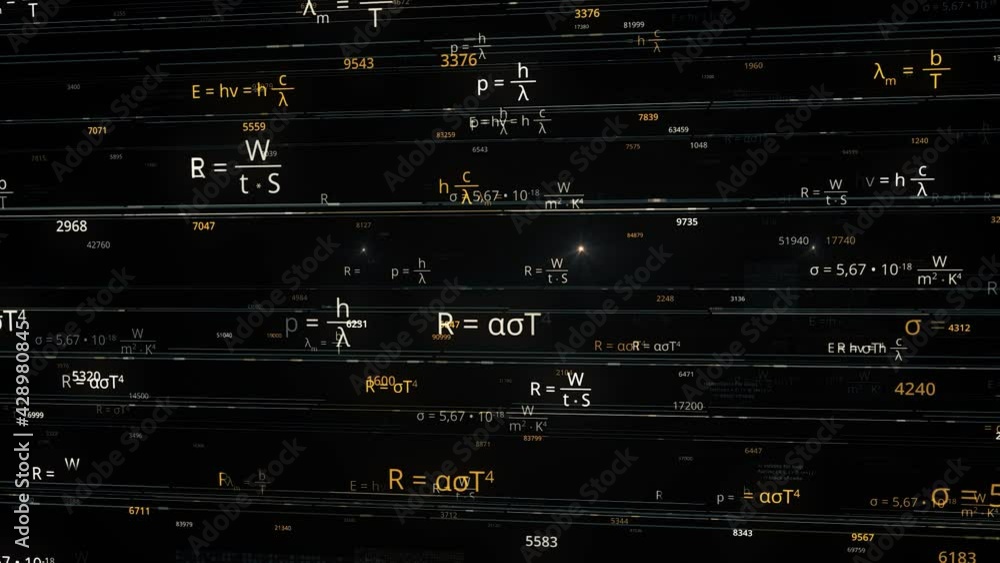 Abstract complex and simple theoretical formulas written automatically ...