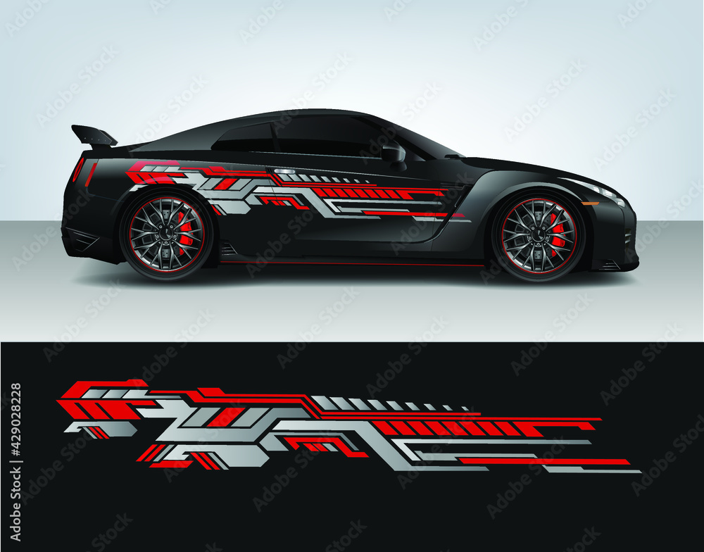 Vinyl sticker Decals set for Car truck mini bus modify Motorcycle ...