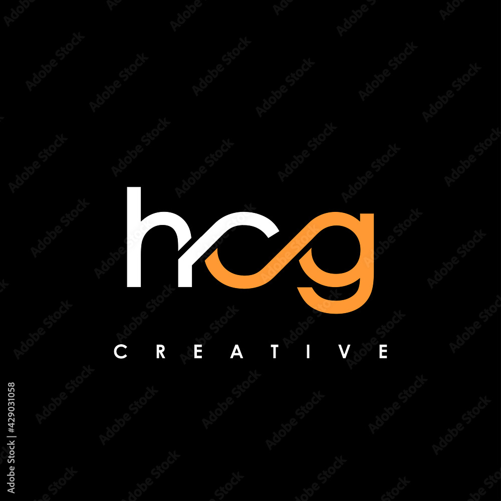 HCG Letter Initial Logo Design Template Vector Illustration Stock ...