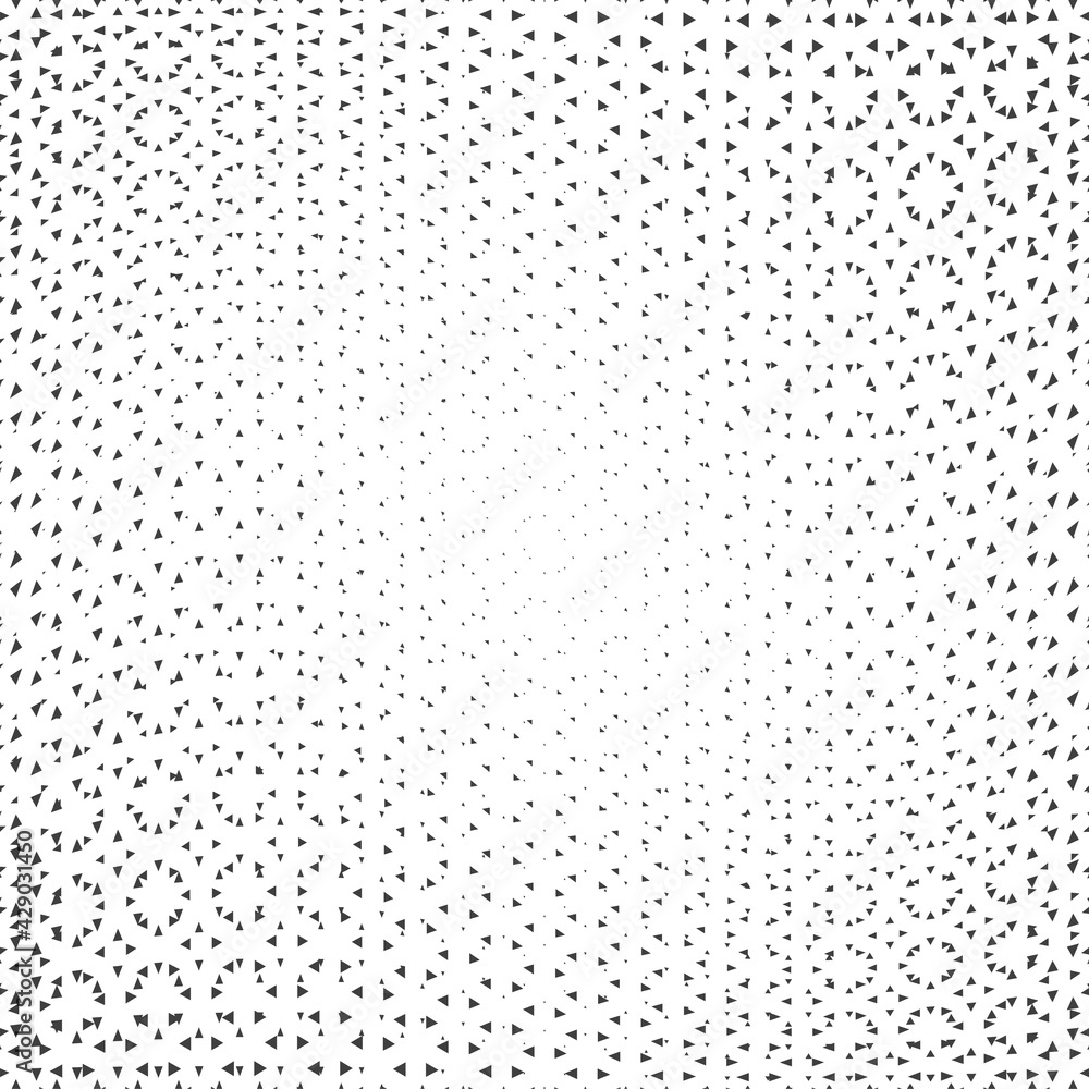 Abstract Geometric Gold Graphic Design Print Halftone Triangle Pattern Design Element For