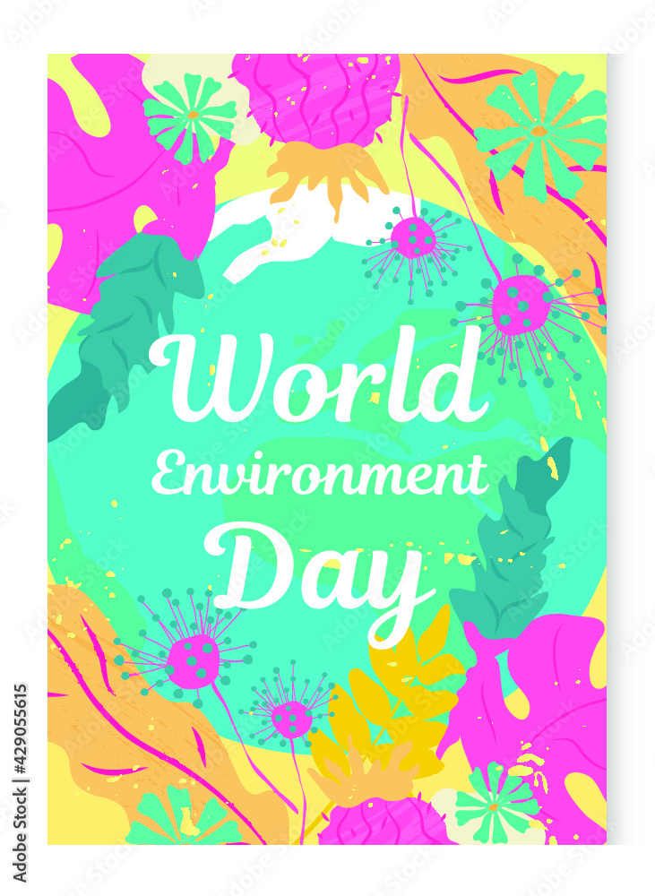 World Environment Day vector illustration. Vector illustration with ...