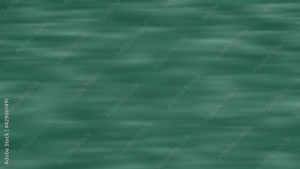 Sea water 4k animation. Calm green waves horizontal flow background ...