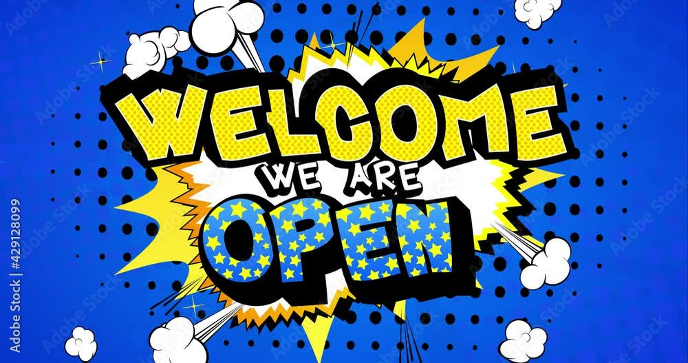 Vídeo do Stock: 4k animated words turning from Sorry we are closed to ...