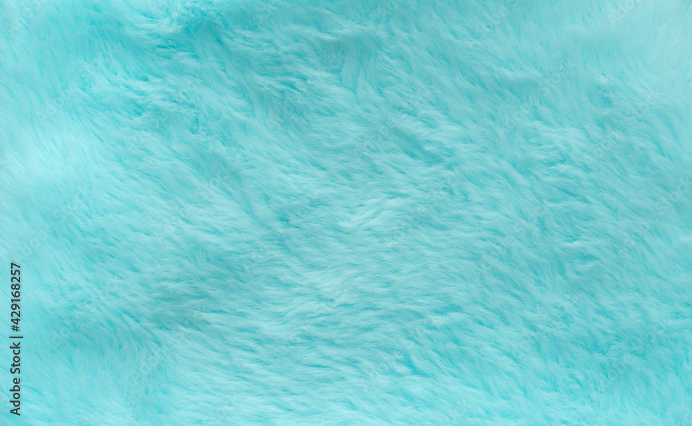 abstract blue green color fluffy wool texture background Stock Photo ...