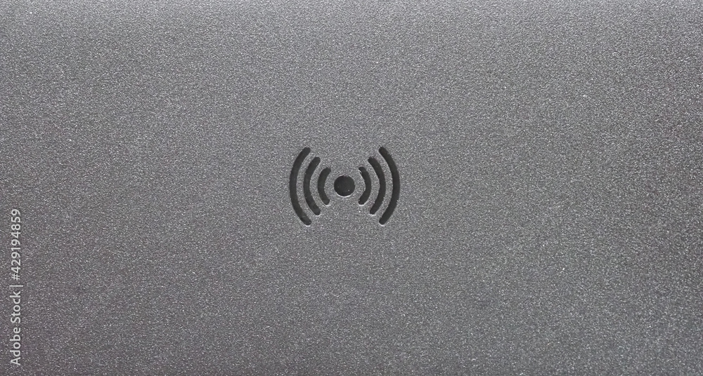 RFID radio frequency identification symbol Stock Photo | Adobe Stock