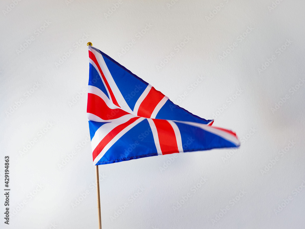 flag of the United Kingdom (UK) aka Union Jack Stock Photo | Adobe Stock